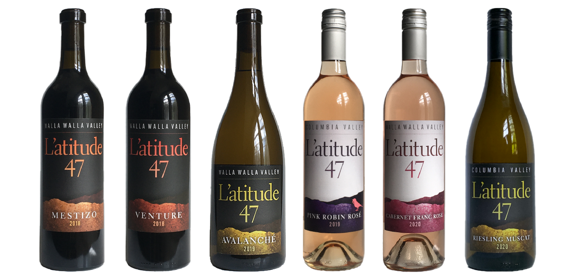 Wine List - L'atitude 47, West Coast Wines
